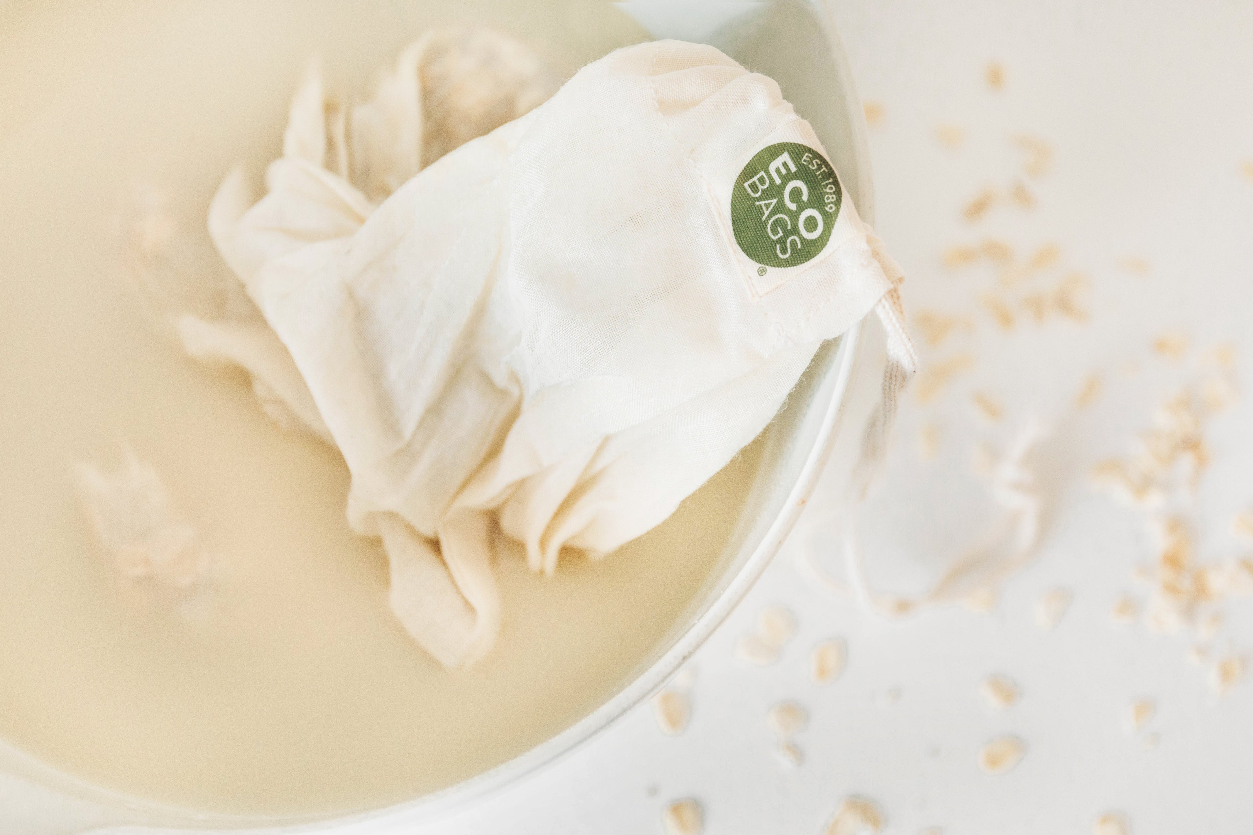 Organic Cotton Nut Milk Bag – ECOBAGS