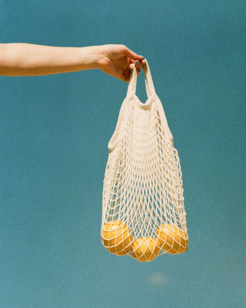 Natural Cotton Tote Handle String Bag - Retired Packaging. – ECOBAGS