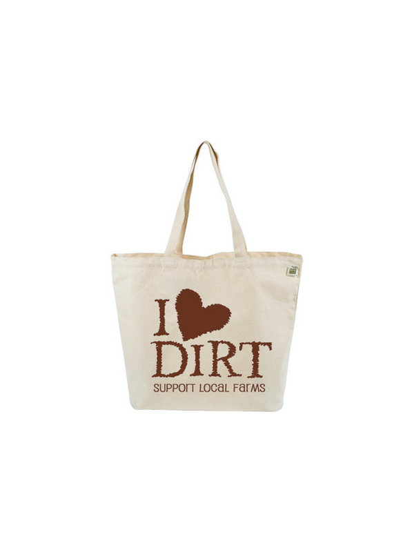 I Love Dirt™ Tote. – ECOBAGS